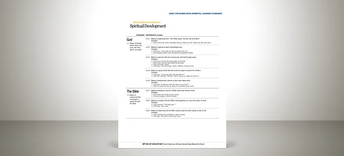 Spiritual Development—Early Childhood Development Standards | Resources ...