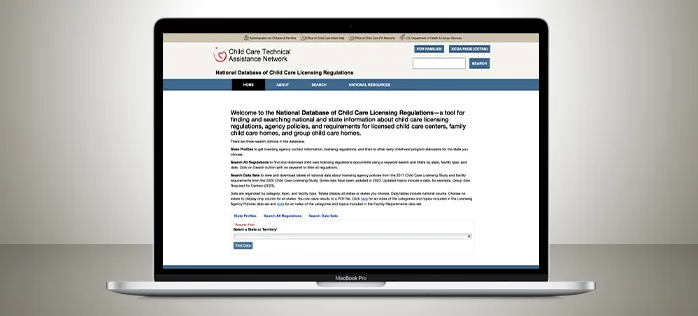 National Database of Child Care Licensing Regulations | Adventist Education